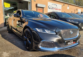 Jaguar XJ Body Kit 351 2010-2019 Includes Headlamps and Tail Lights ...