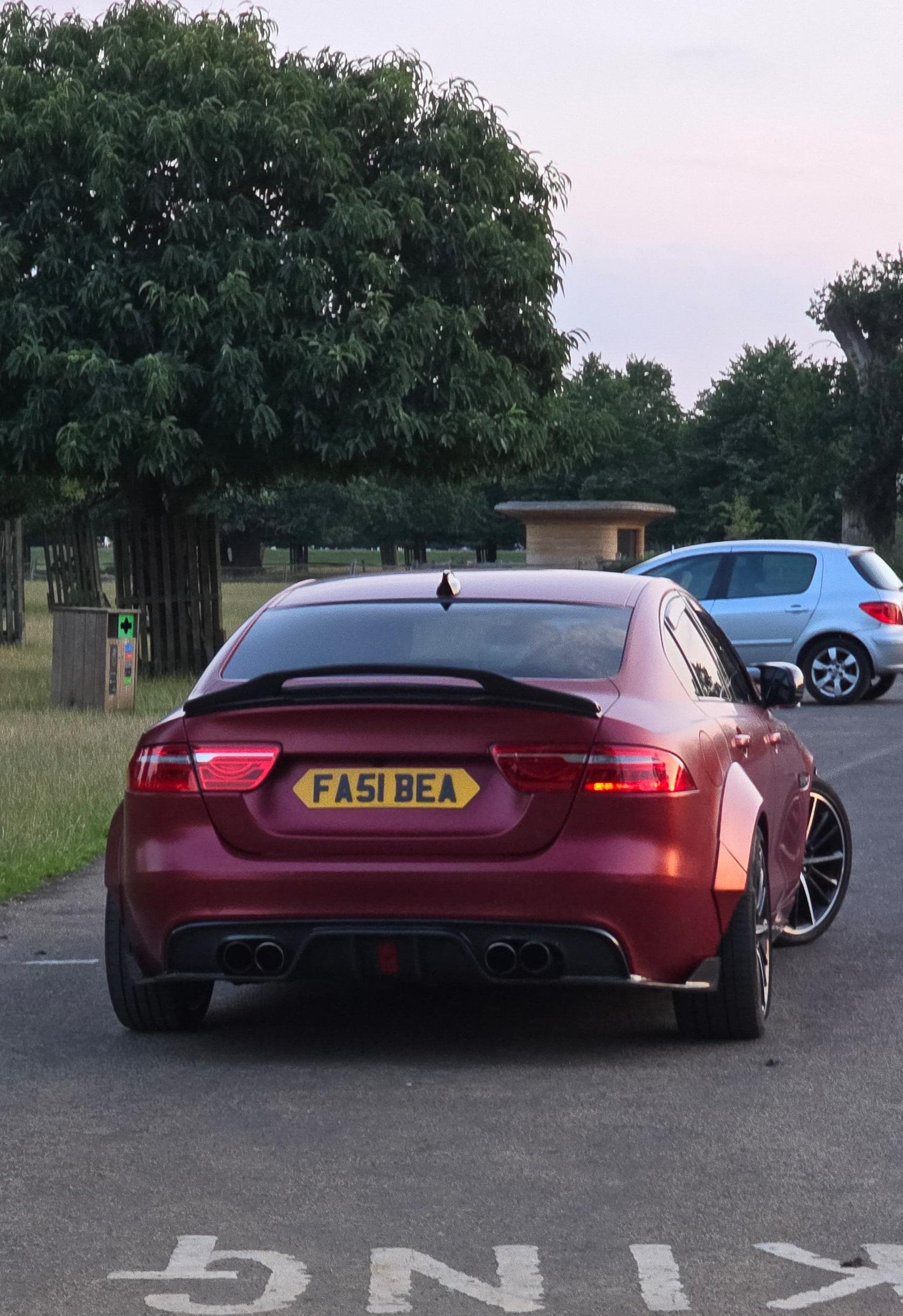 Jaguar XE Wide Body Kit Rear Fender Upgrade 2016 2017 2018 2019 ...