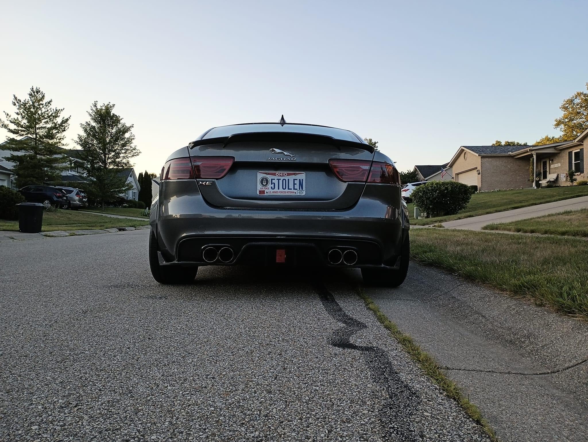 Jaguar XE Wide Body Kit Rear Fender Upgrade 2016 2017 2018 2019 ...