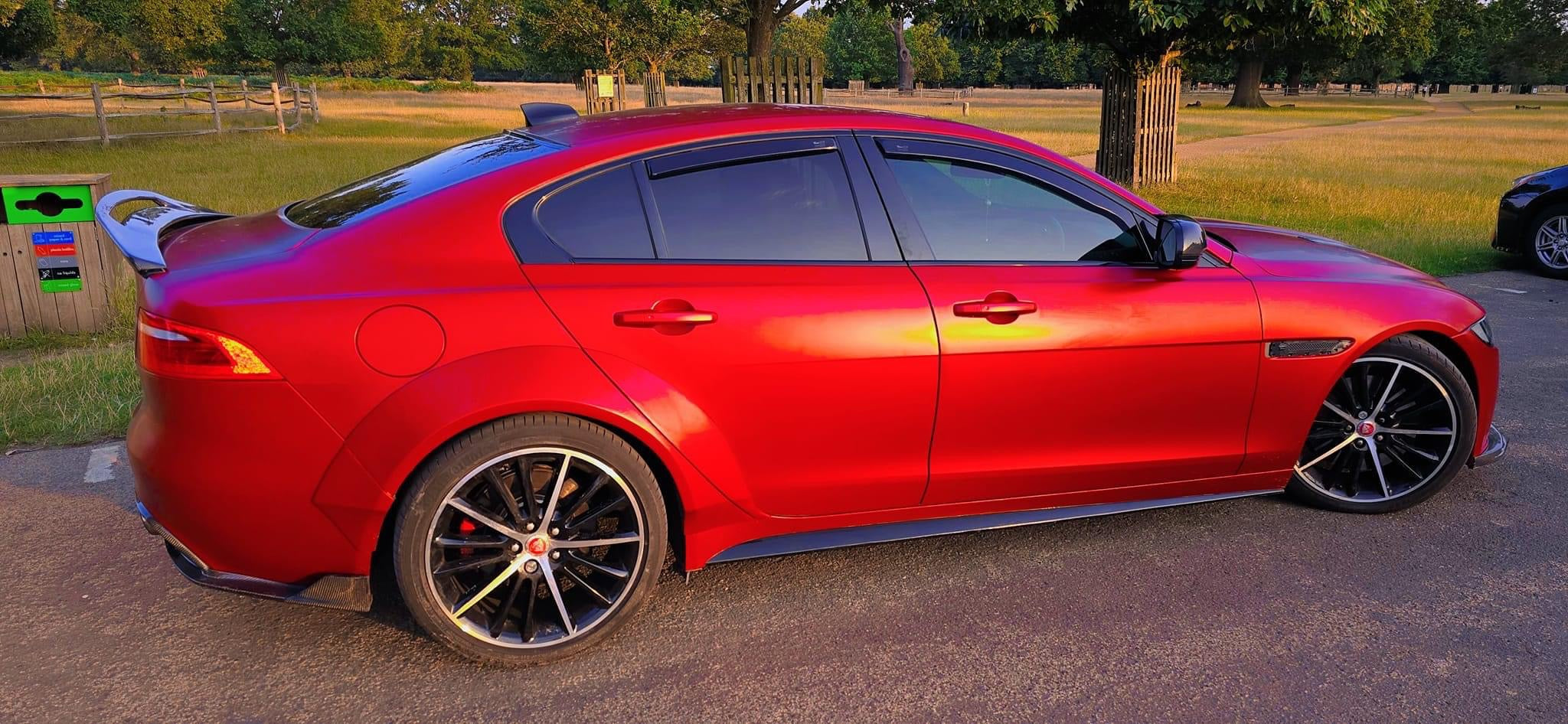 Jaguar XE Wide Body Kit Rear Fender Upgrade 2016 2017 2018 2019 ...