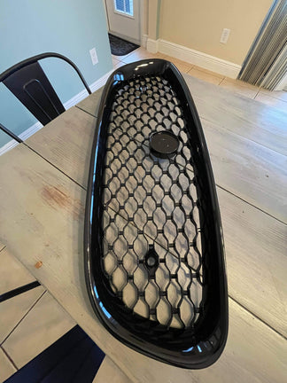 Jaguar F Type Project 7 Grille Style Gloss Black Plastic 2014 2015 201 ...